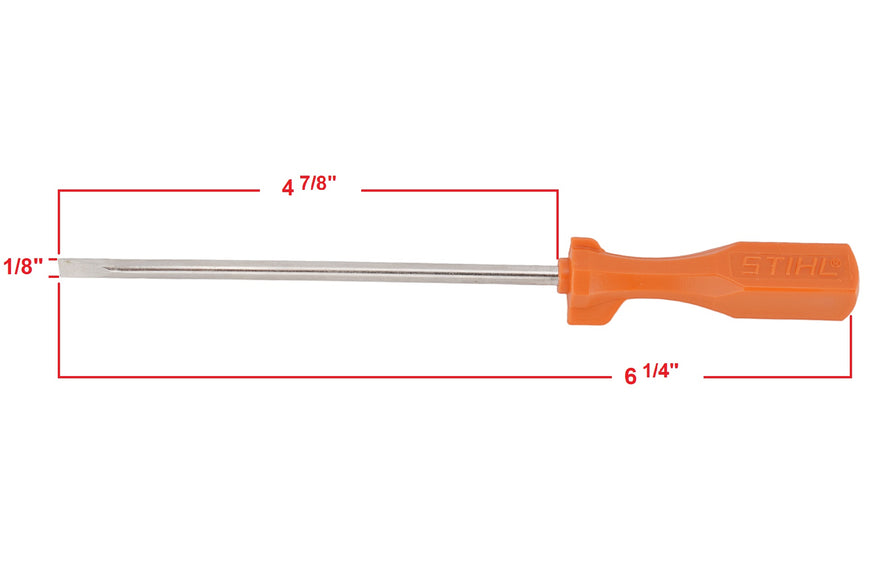 Genuine Stihl Carburetor Adjustment Flat Tip Long Reach Screwdriver To ...