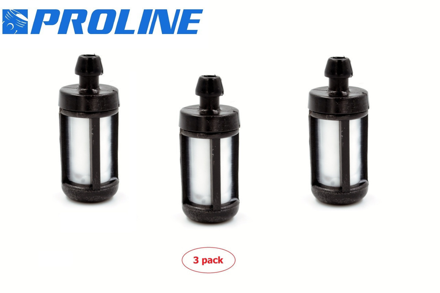 Proline® 3 pack Fuel Filter For Stihl Chainsaw Trimmer Blower 0000 350 ...
